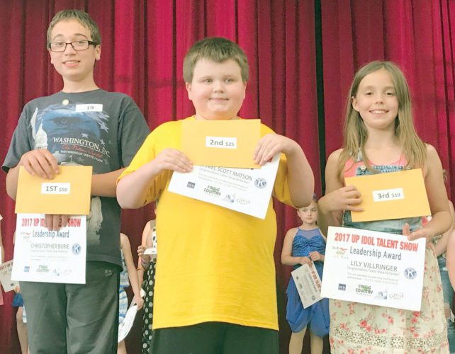 UP Idol Talent Show winners announced | News, Sports, Jobs - The Daily News